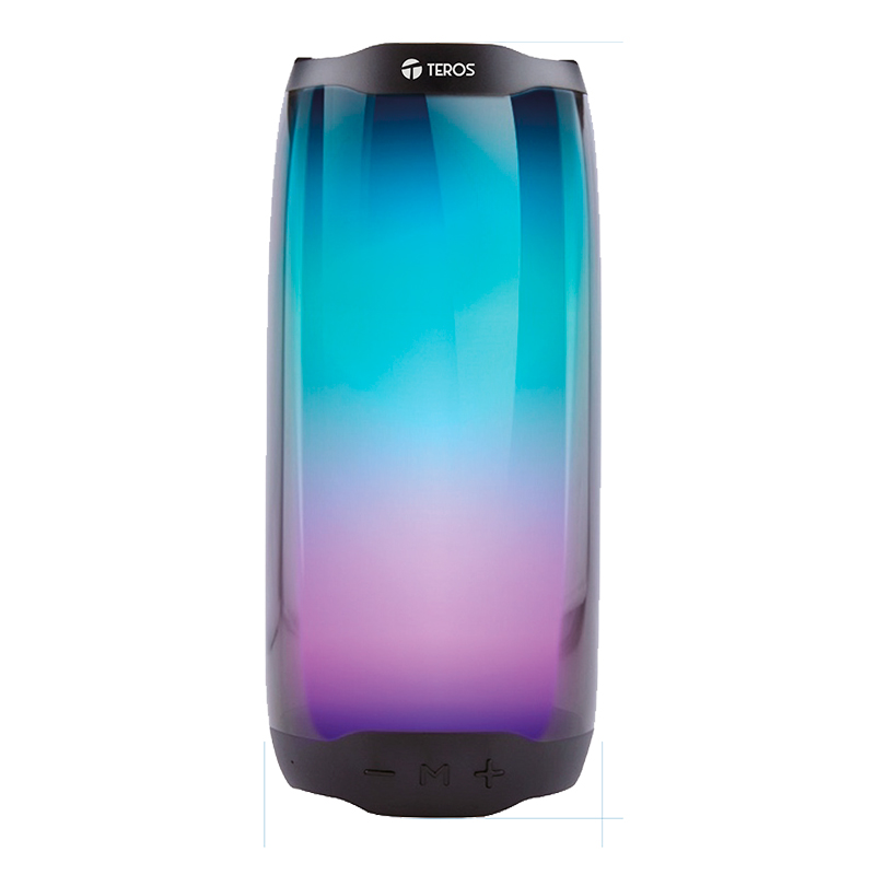 Parlante TEROS TE-6044N, bluetooth, 5 W, 1500 mAh, negro