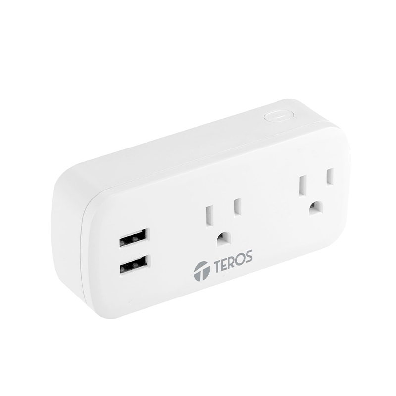 Cámara foco inteligente TEROS TE-90604W, socket E27, 3 MP, luz LED 5W, Wi-Fi